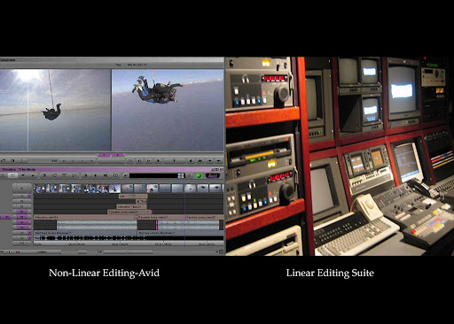 Welcome To My Blog Linear Vs Non Linear Editing